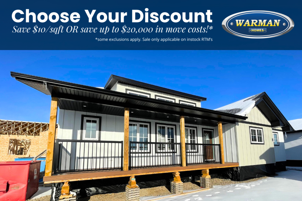 Saskatchewan RTM Homes for Sale | Warman Homes